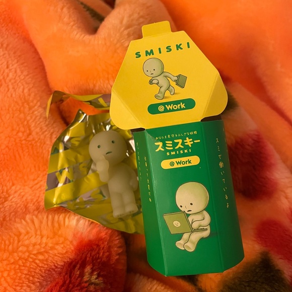 Toys | Smiski Work Series Approving Figure Figurine Thumbs Up Glow In ...